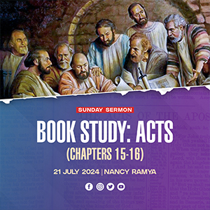 Acts of the Apostles - A Book Study: Chapters 15-16 - by Ps Nancy Ramya ...