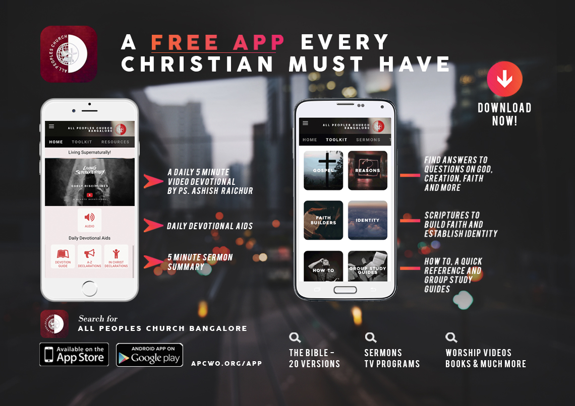Free Church App - All Peoples Church in Bangalore India Spirit-filled ...