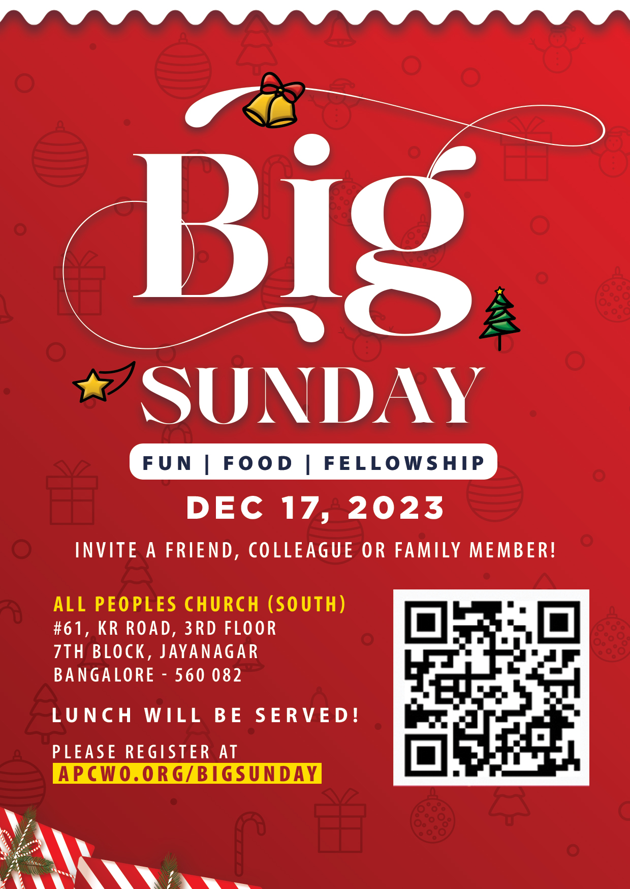 BIG SUNDAY - All Peoples Church in Bangalore India Spirit-filled, Word ...